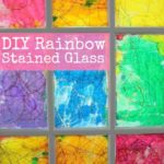 Invisible ink with crayon resist