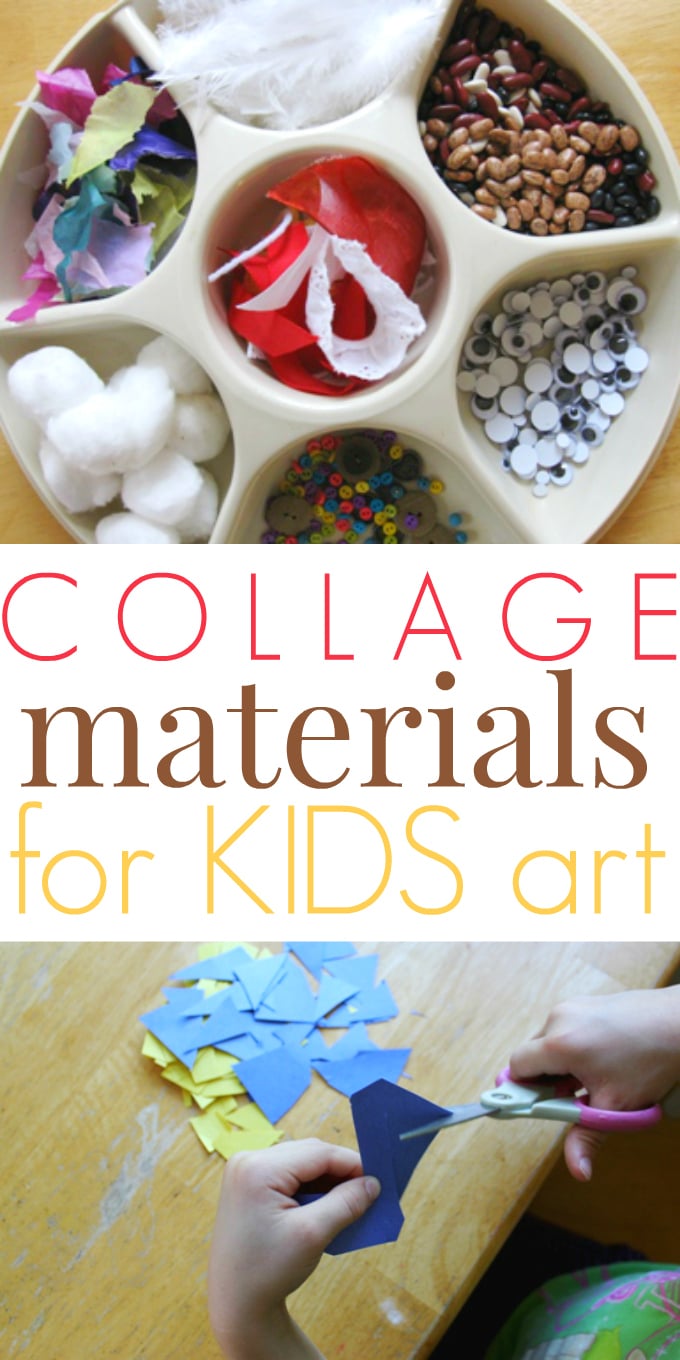 Collage Materials and Supplies - The Artful Parent