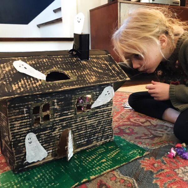 How to Make a Cardboard Haunted House