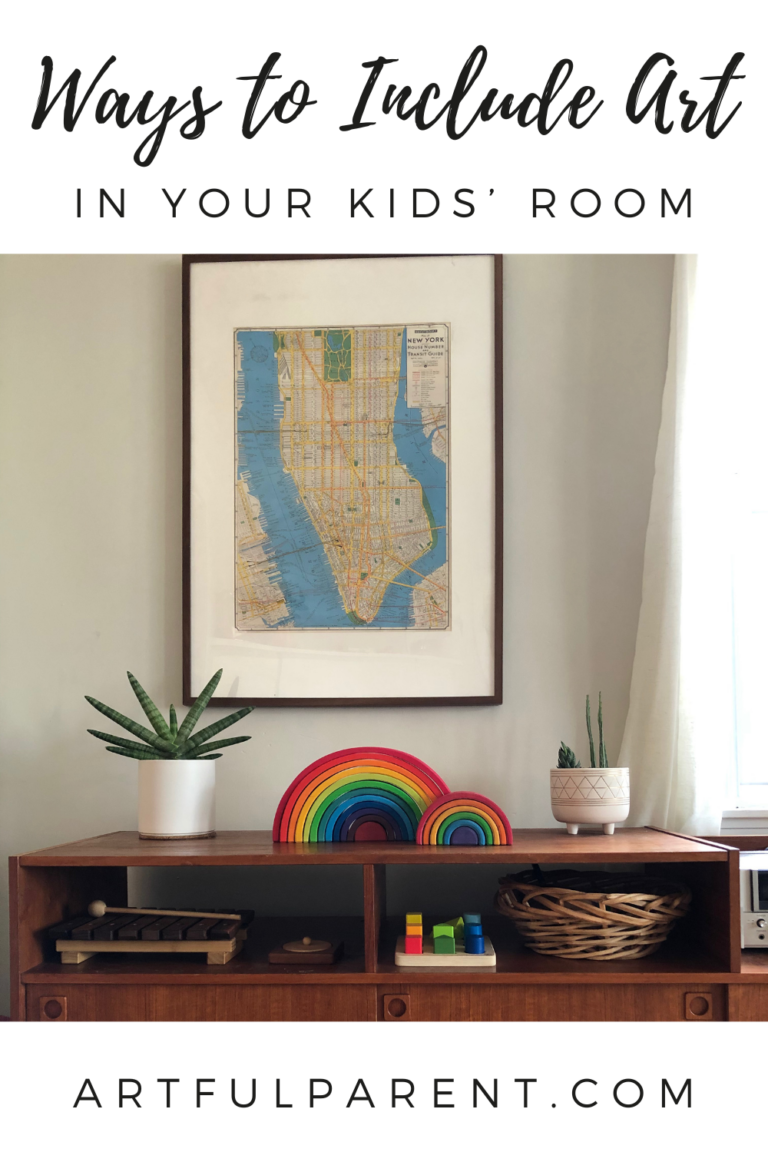 5 Ways to Include Art in Your Kids' Room