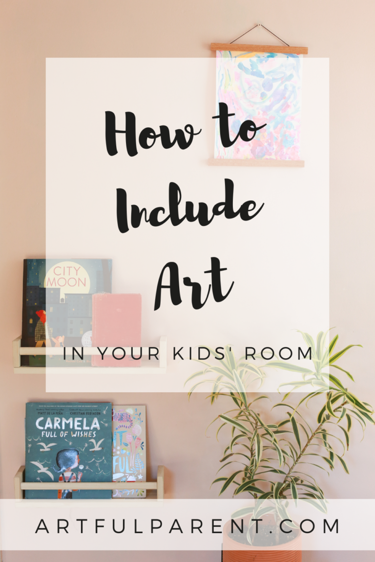 5 Ways to Include Art in Your Kids' Room