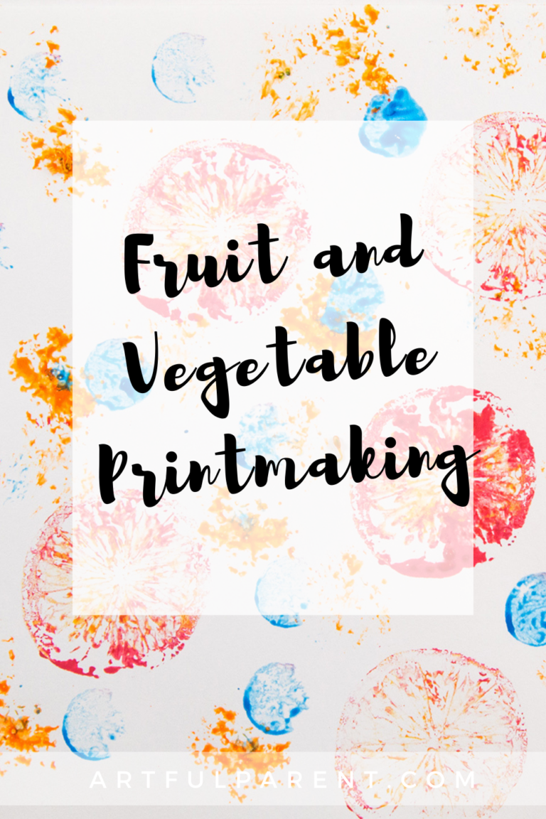 How to Make Fruit and Vegetable Prints - The Artful Parent