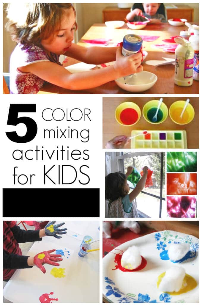 Mixing Colors With The Mouse Paint Book The Artful Parent