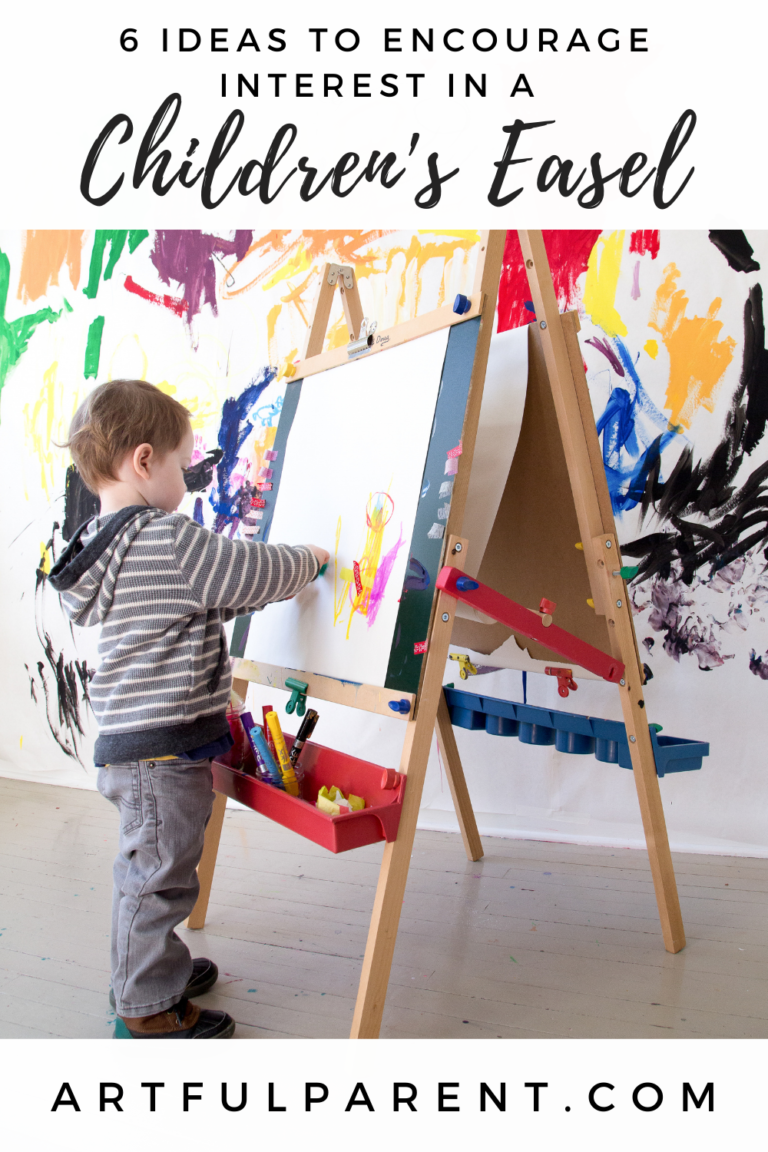 6 Ideas to Encourage Continued Interest in a Children's Easel