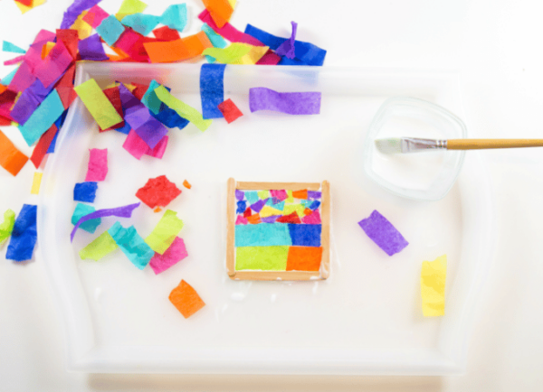 How to Make Tissue Paper Stained Glass