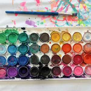 How to Paint Watercolor Planets with Rubbing Alcohol - The Artful Parent