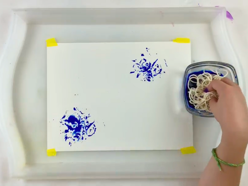 How to Do Yarn Painting