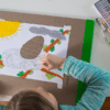 How to Make Marble Paper Art Landscape Collages for Kids