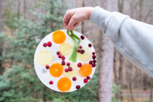 Winter Craft for Kids: How to Make an Ice Wreath