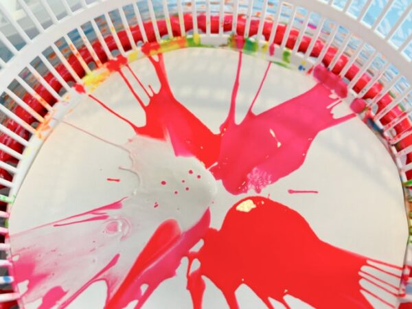 How to Do Spin Art with a Salad Spinner