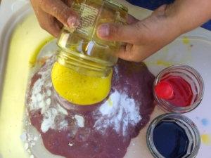 How To Make Baking Soda and Vinegar Volcanoes