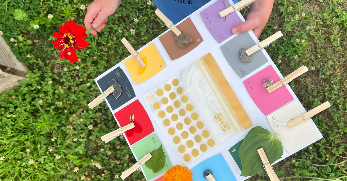 How to Make a Color Scavenger Hunt for Kids
