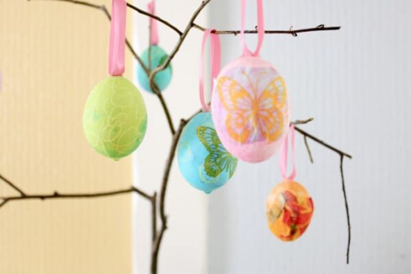 How to Make an Easter Egg Tree