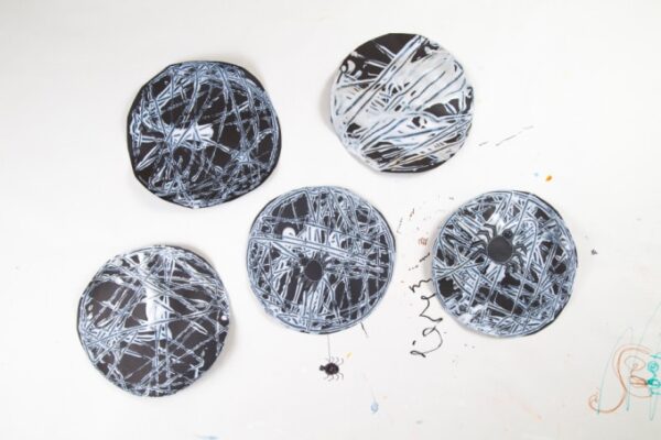 How to Make a Spiderweb With Marble Rolling!