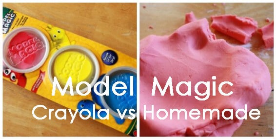 Homemade Model Magic vs Crayola Model Magic