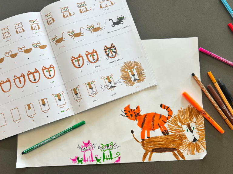 Experimenting with How to Draw Books