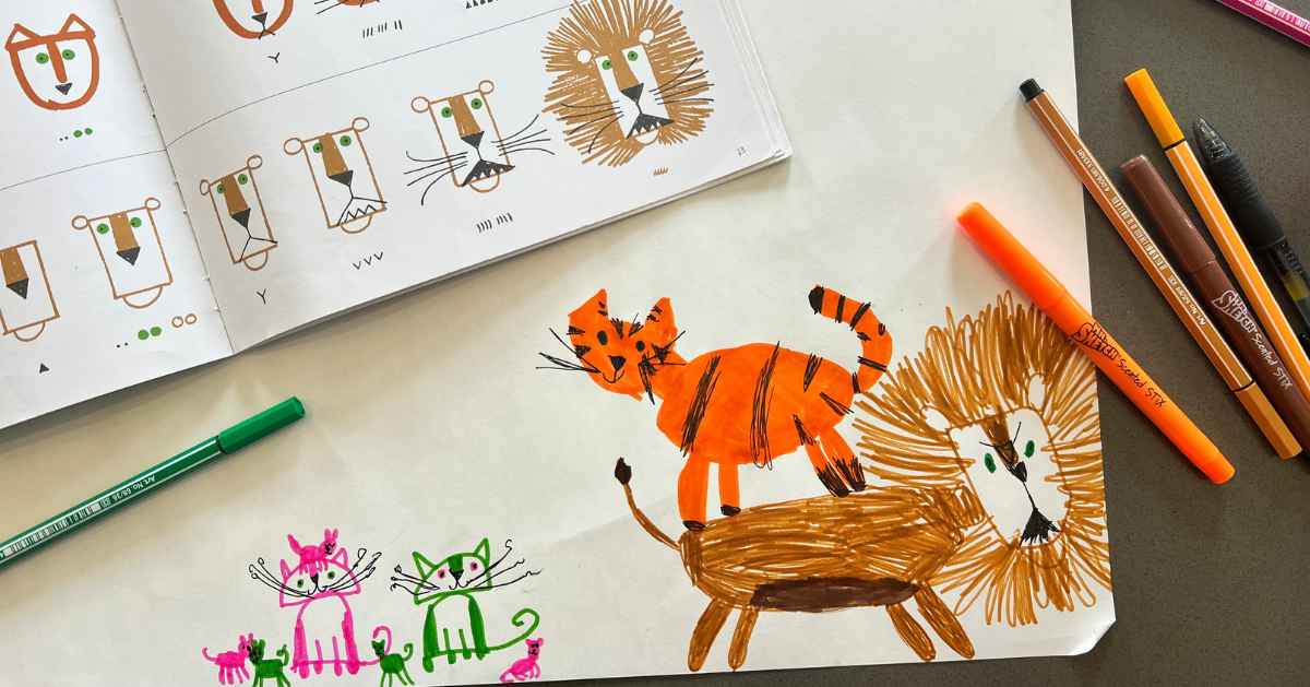 Experimenting with How to Draw Books