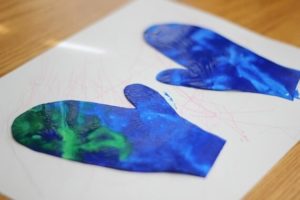 A Mitten Craft for Preschoolers