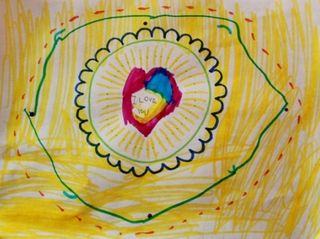 A Valentines Day Art Activity :: Interactive Heart Mandalas
