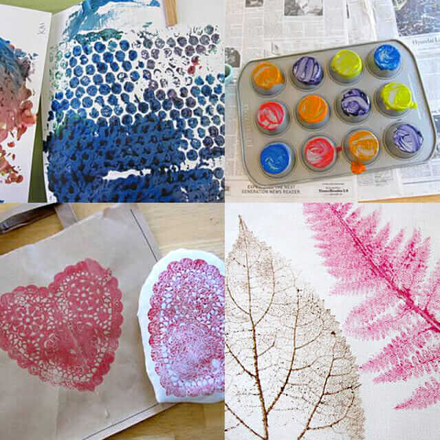 Printmaking for Kids (A Round-Up of Ideas)