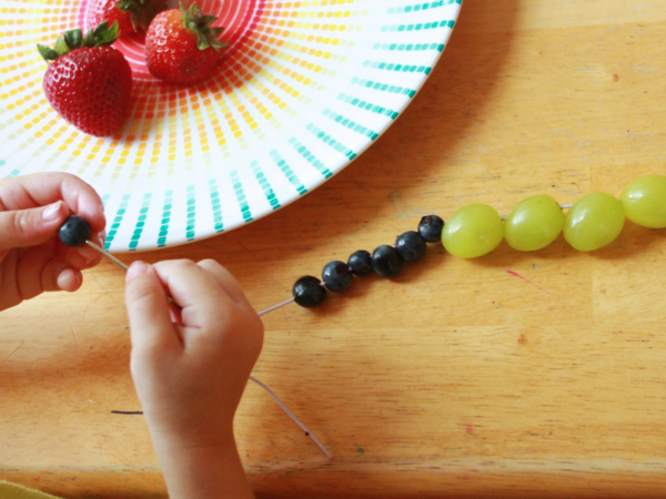 How to Make a Fruit Necklace for Kids