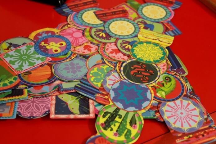 Our Christmas Tree Tradition & Some Stained Glass Paper Chains