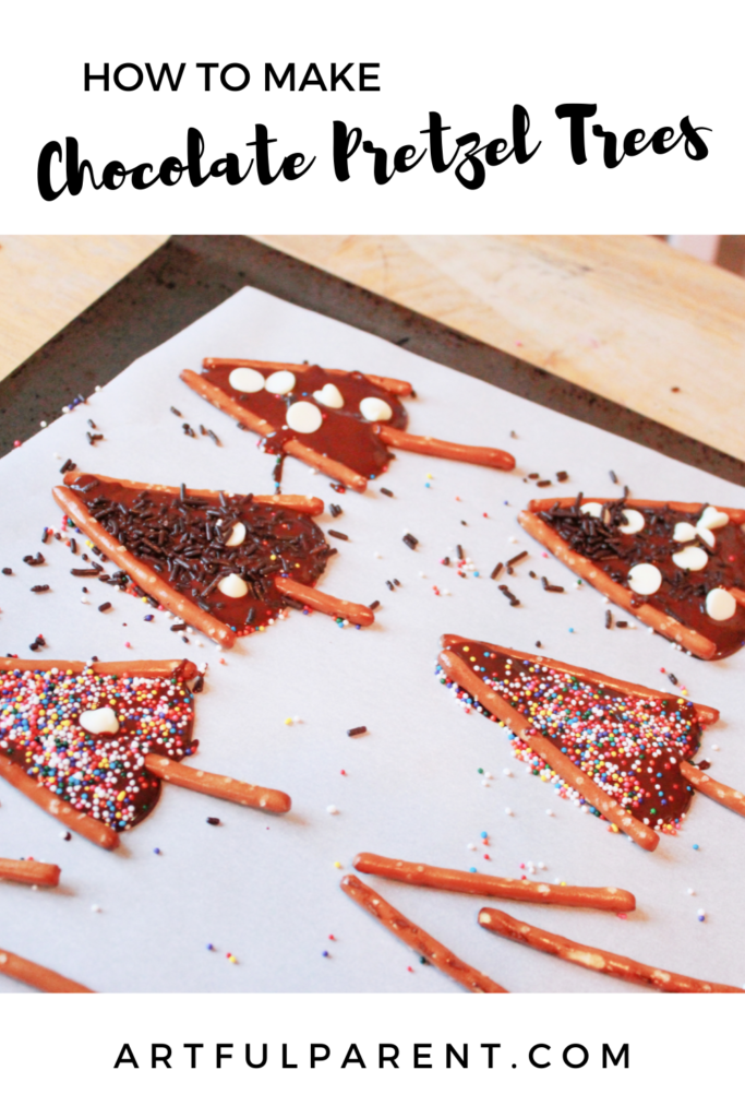 How to Make Chocolate Pretzel Trees - A Festive Holiday Treat!