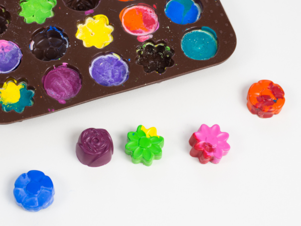 How to Make Your Own Shaped Crayons