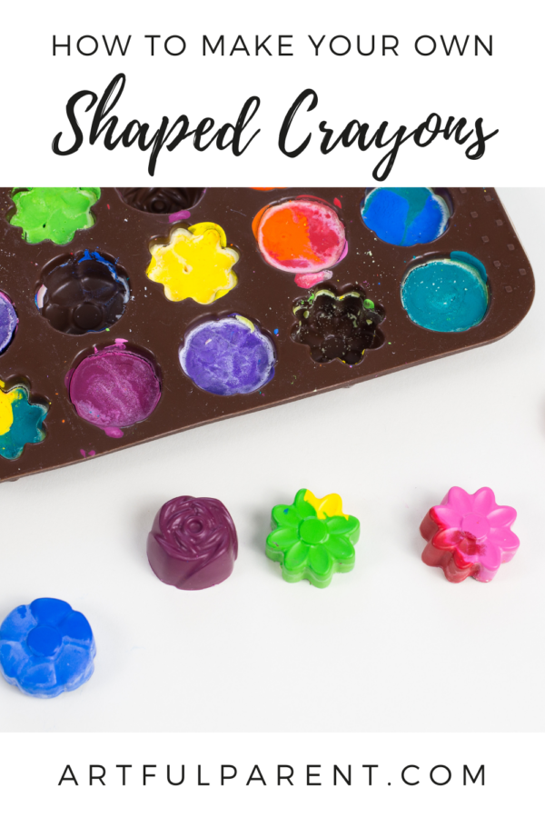 How to Make Your Own Shaped Crayons
