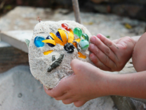 How to do Sandcasting in the Sandbox with Kids