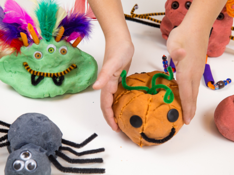 Halloween Playdough Ideas for Kids