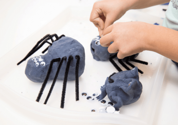 Halloween Playdough Ideas for Kids