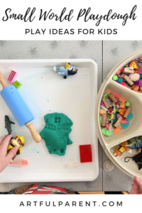 How to Set Up a Playdough Play Tray