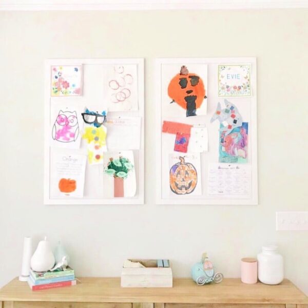 21 Kids Artwork Display Ideas for Your Home