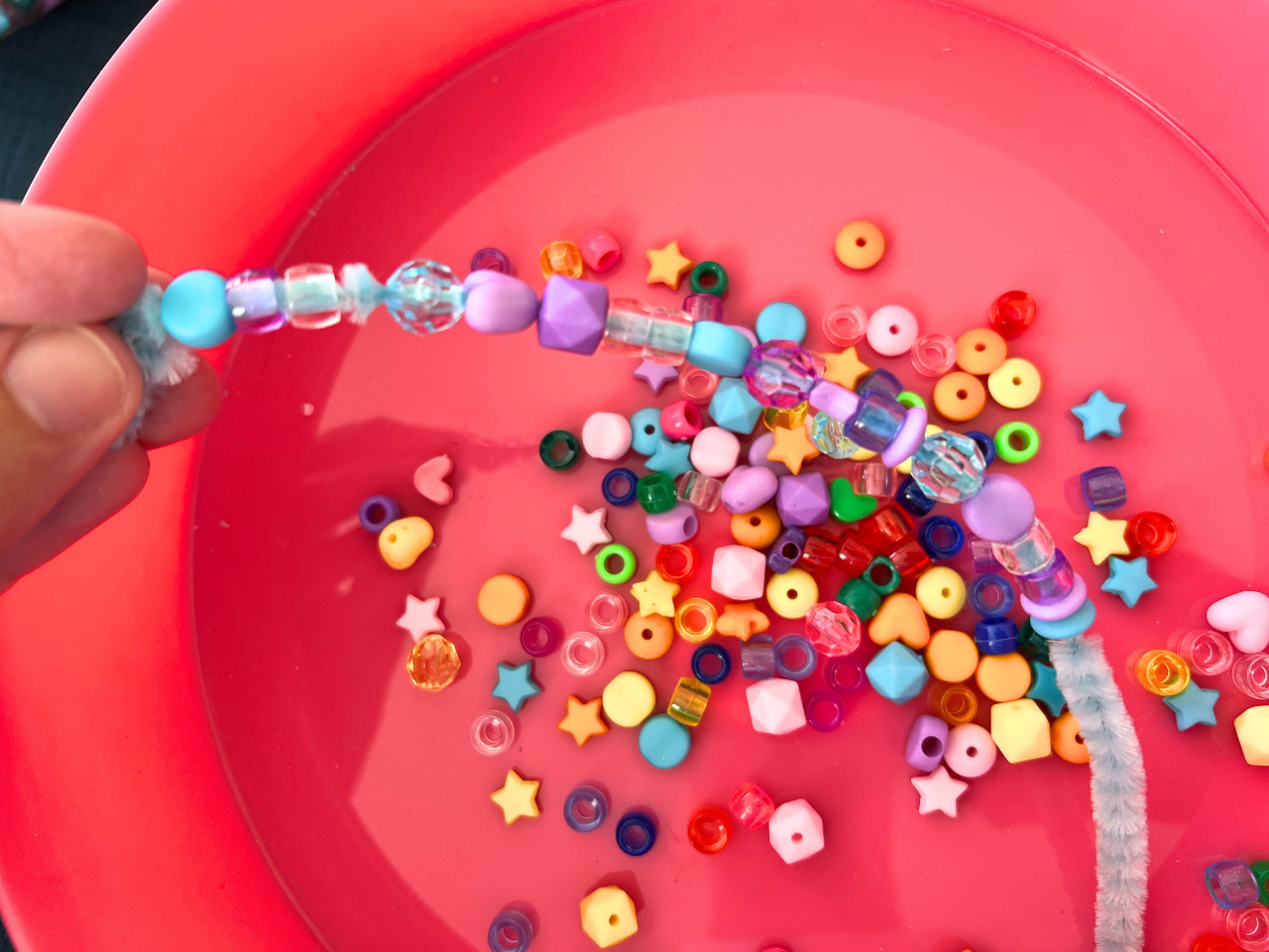 How to Make DIY Bubble Wands with Beads