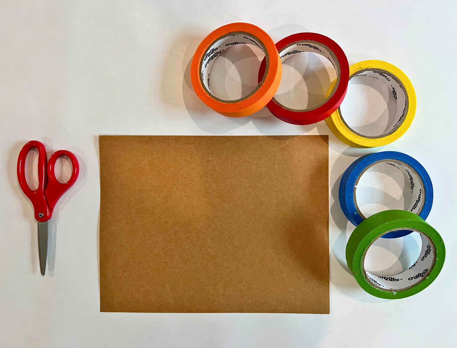 5 Tape Art Ideas for Kids