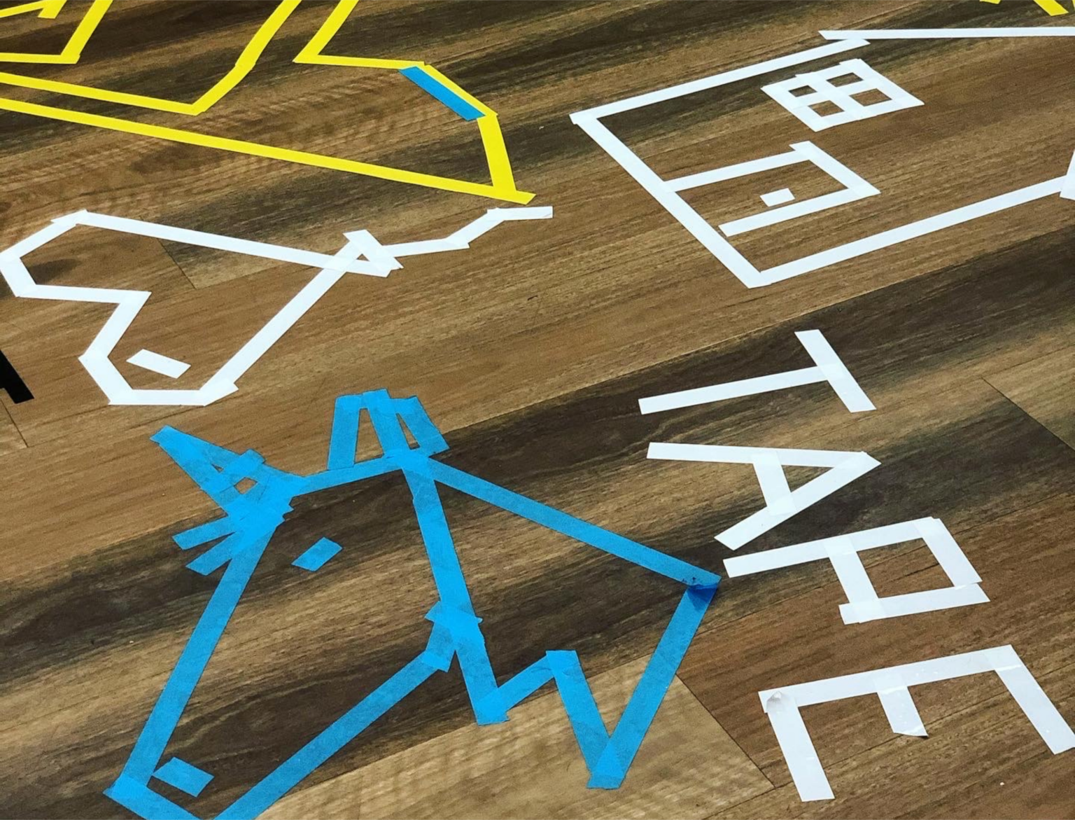 5 Tape Art Ideas for Kids