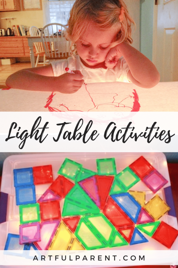 Light Table Activities: Free and Low-Cost Ideas for Kids