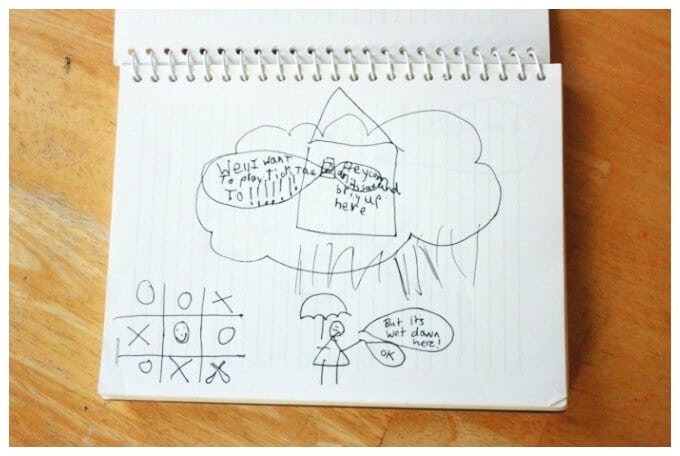 A Back-and-Forth Drawing Game for Kids (with Video Showing it in Action)