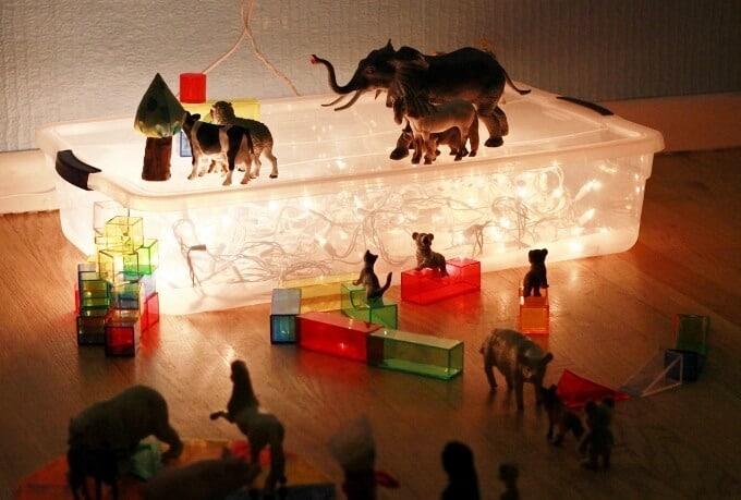 Translucent Building Blocks for Kids - Beautiful, Colorful, Fun!