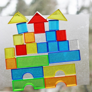 Translucent Building Blocks for Kids - Beautiful, Colorful, Fun!