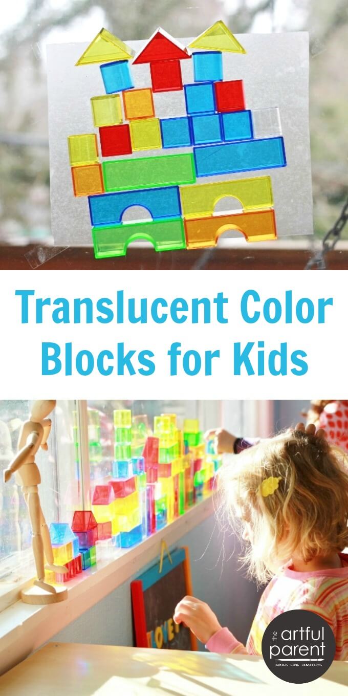 Translucent Building Blocks for Kids