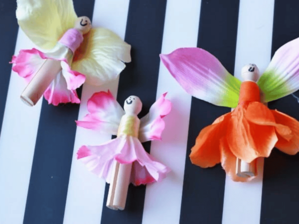 How to Make Flower Fairy Dolls