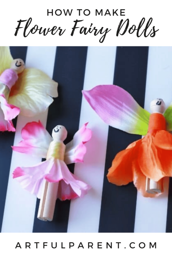 How to Make Flower Fairy Dolls