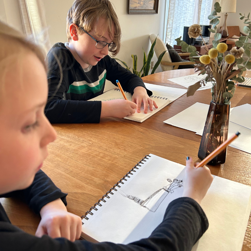 How to Combine Read Aloud Time with Drawing Time