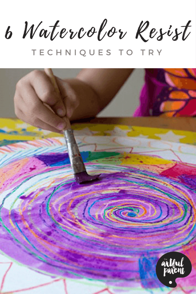 6 Amazing Watercolor Resist Techniques to Try With Kids