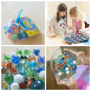 Marble Painting for Kids is a FUN Action Art Activity! (with Video)