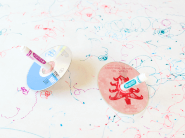 How to do Spin Drawing for Kids