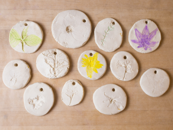 How to Make Clay Leaf Prints for Ornaments