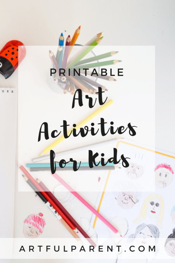 16 Drawing Printable Art Activities for Kids